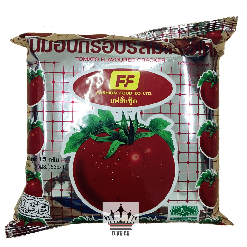 Halal FF Tomato Flavoured Cracker 15g | Shopee Malaysia
