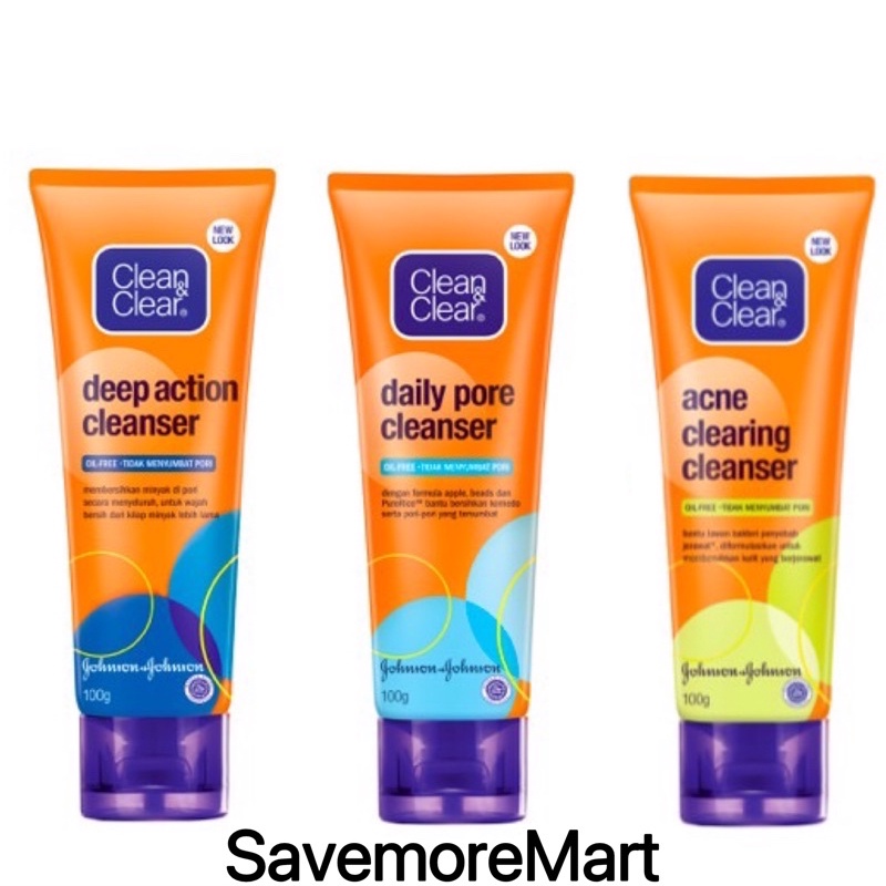 Clean&Clear Cleanser 100g | Shopee Malaysia