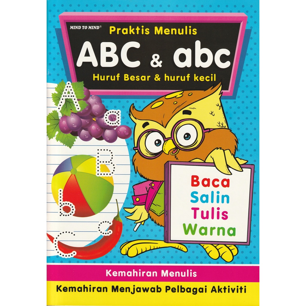 PRAKTIS MENULIS ABC & abc (HURUF BESAR & HURUF KECIL) | Shopee Malaysia