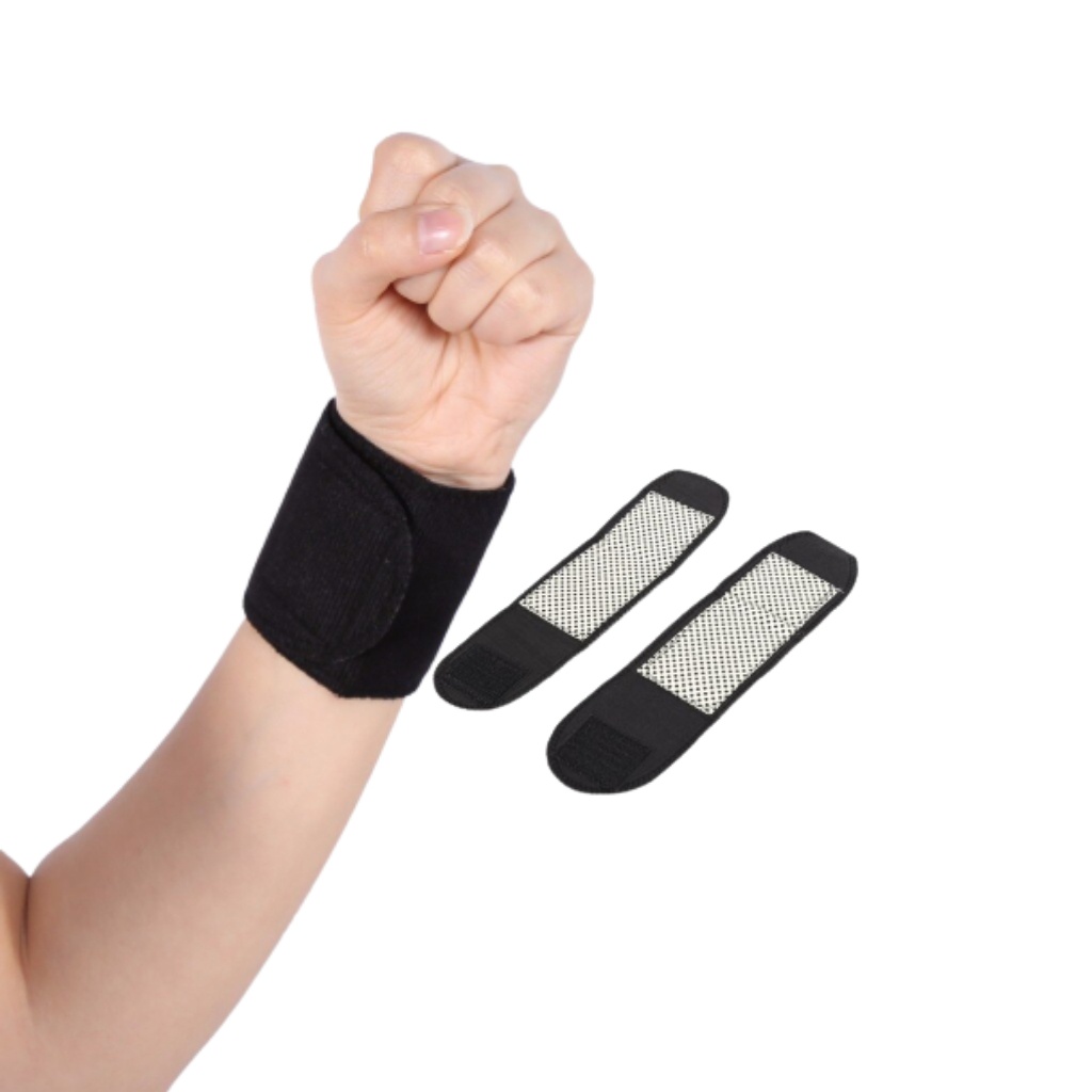 Self Heating Wrist Wrap Support Injury Wrist Pain Reuseable Wrist Strap ...