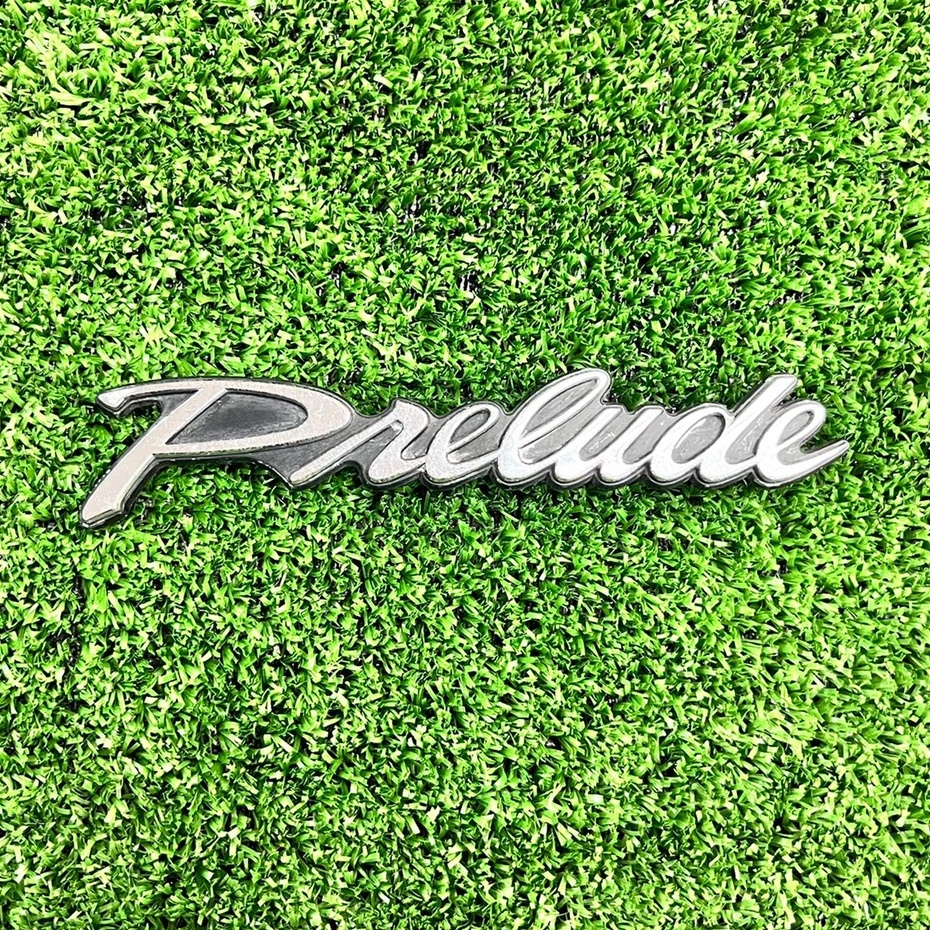 Prelude Honda Emblem letter alphabet logo car lambang kereta ornament ...