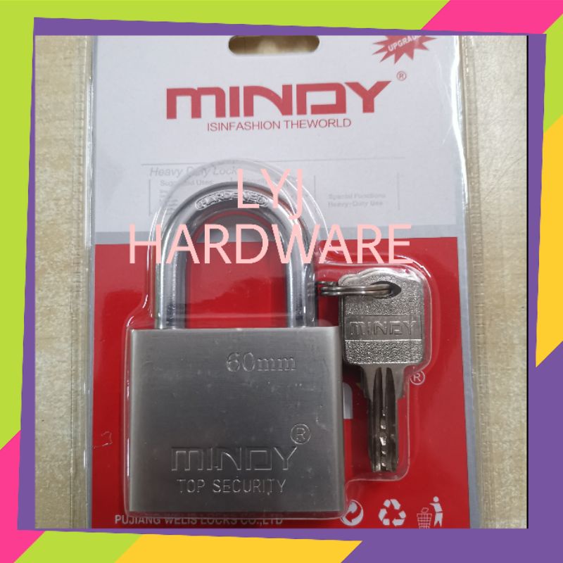 Pad Lock 60mm Mindy (Z) | Shopee Malaysia