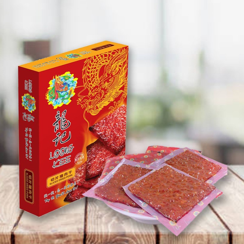 Loong Kee BBQ Dried Meat (minced) 龙记肉干 （真空包装）450g | Shopee Malaysia