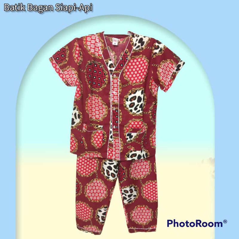 M05 batik Nightgown Chart Cow-Flame Size M / Girl's Nightgown / Girl ...