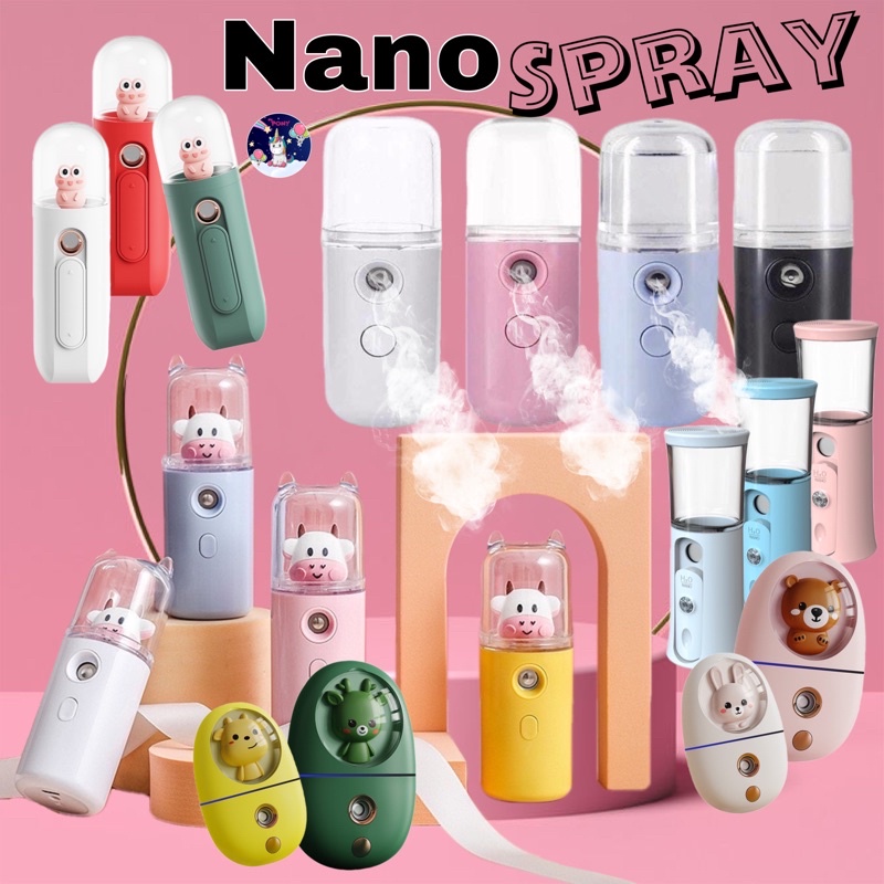 Nano Mist Spray/Diffuser Nano Spray/Facial Treatment/Facial Humidifier ...