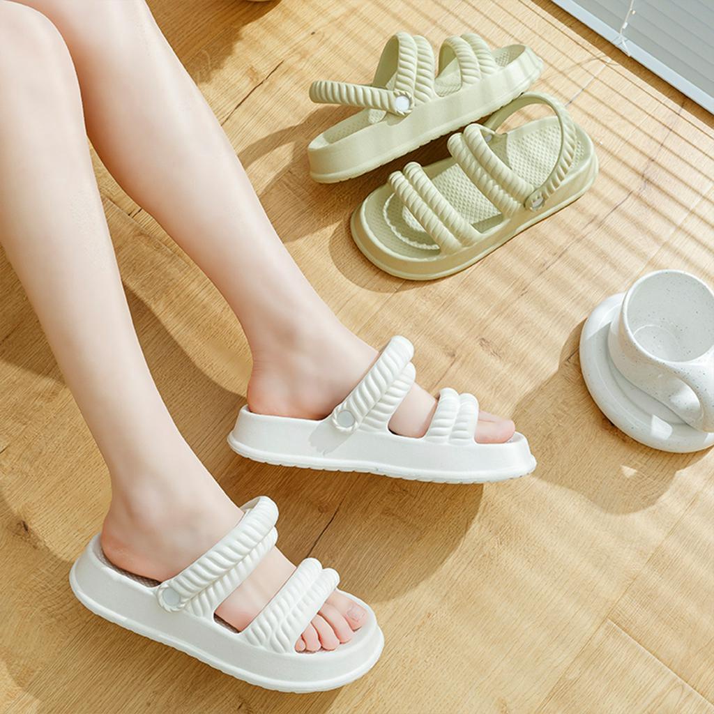 Comfortable Soft Summer Home Indoor Bathroom Nonslip Slipper s Outdoor ...