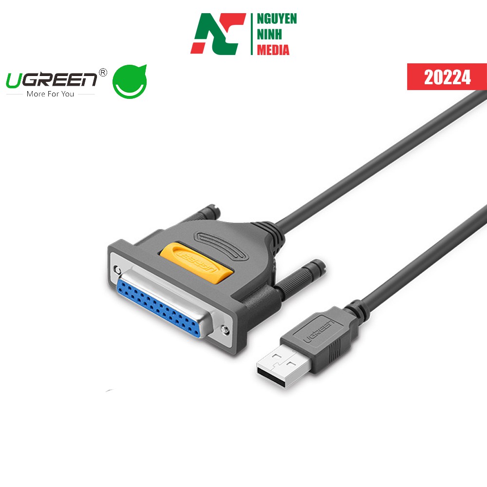 Ugreen 20224 USB to LTP DB25 printer cable 2M long | Shopee Malaysia