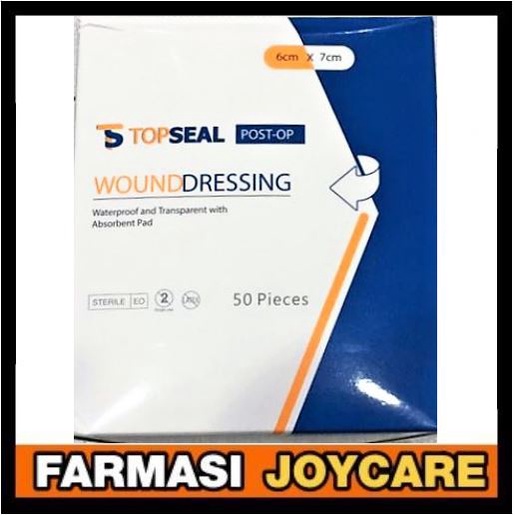 Topseal Post-Op Wound Dressing ( 6 x 7cm / 7 x 10cm / 10 x 10cm / 9 x 15cm / 10 x 20cm / 10 x ...