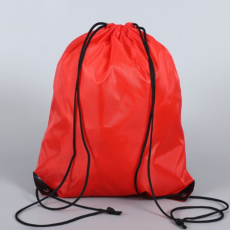 Polyester Drawstring Bag Outdoor Storage Bag Nylon Travel Backpack ...