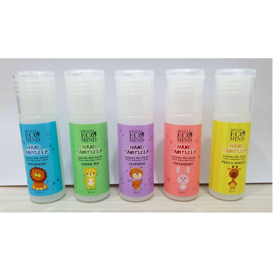 MELILEA ECO MIND HAN SANITIZER 30ML assorted EXP:2023 ***limited stock ...