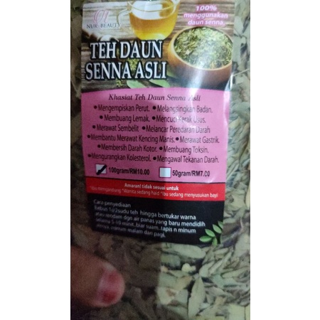 teh daun sennah asli(nur beauty) | Shopee Malaysia