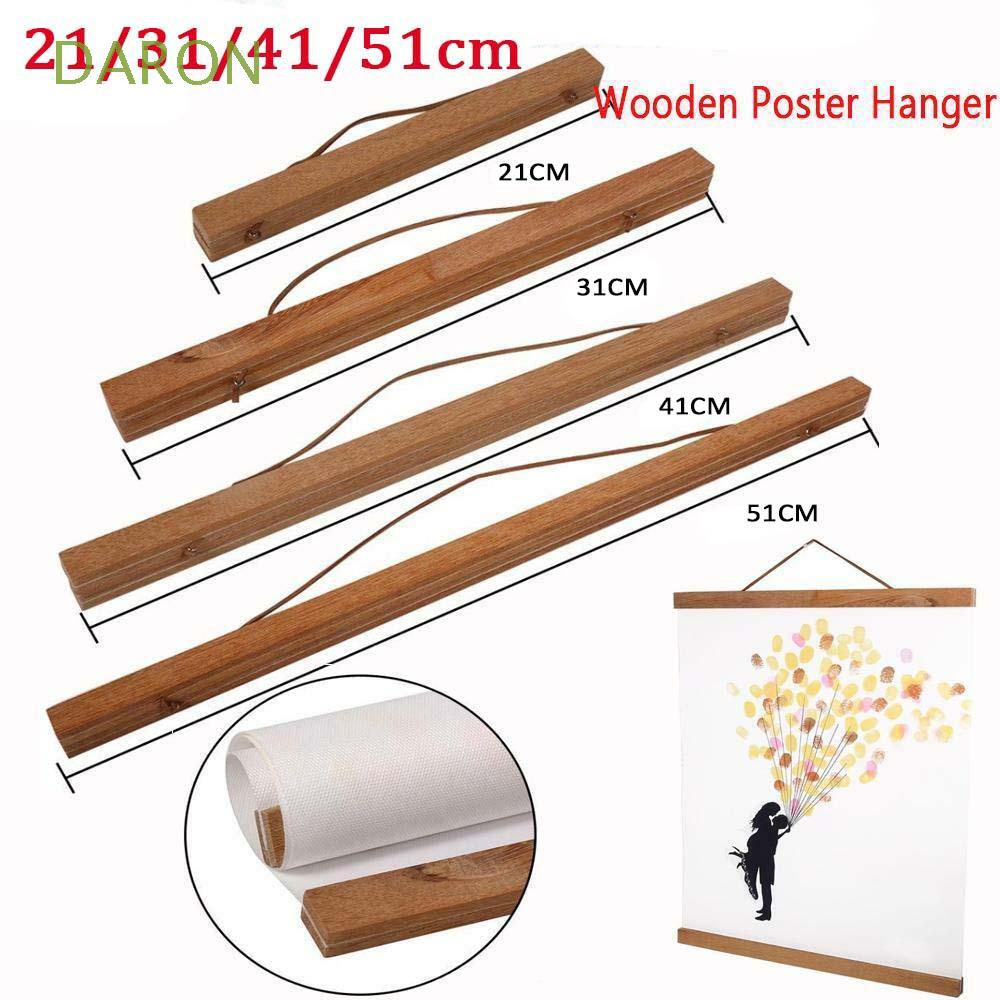 DARON Wooden Picture rack Print Painting Scroll Poster Frame Artwork ...