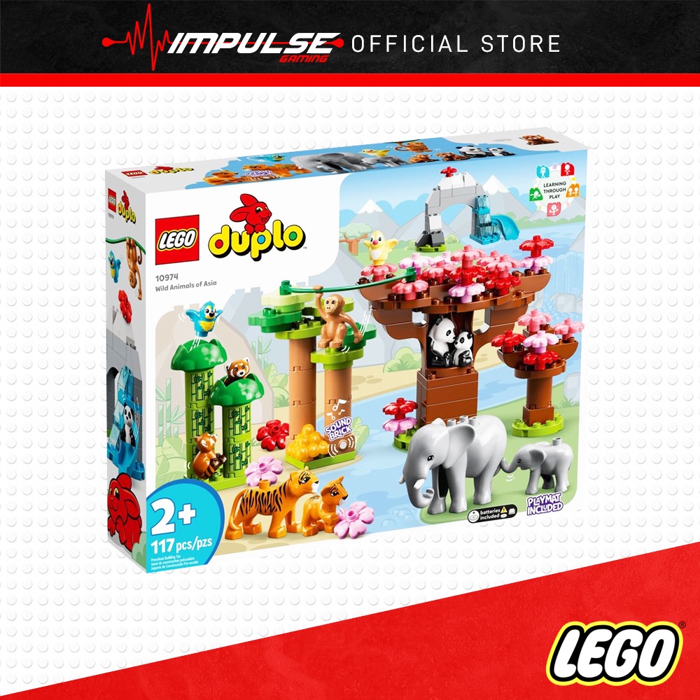 LEGO 10974 Duplo - Wild Animals of Asia | Shopee Malaysia