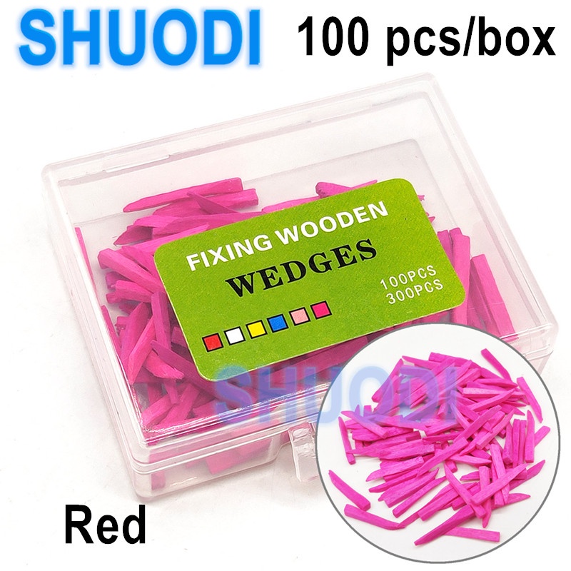 Dental Wedge Set Interdental Fixing Filling Wooden Wedge And 20 pcs ...
