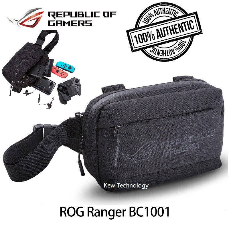 Asus ROG Ranger BC1001 Waist Shoulder Bag ROG Bag ROG Beg | Shopee Malaysia