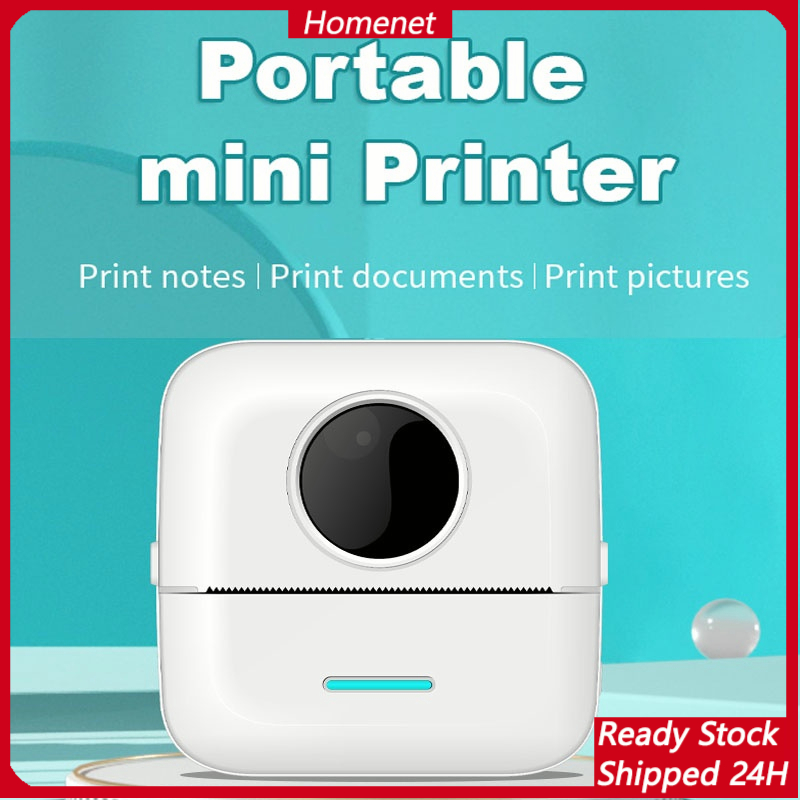 🔥LOWEST-PRICE🔥Mini Portable Thermal Printer Paper Photo Pocket Thermal ...