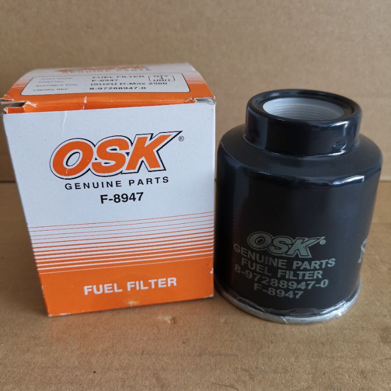 OSK Isuzu Dmax 2.5 Fuel Filter Diesel Filter F8947 8-97288947-0 (OSK ...