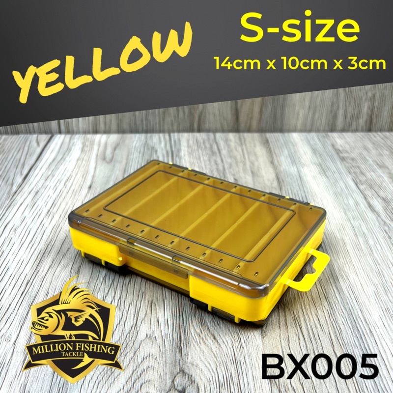 【BX005】𝐅𝐢𝐬𝐡𝐢𝐧𝐠 𝐓𝐚𝐜𝐤𝐥𝐞 𝐁𝐎𝐗 Double Side Open Lures Box Kotak Gewang Pancing Kotak Mancing 钓鱼用具盒子 ...