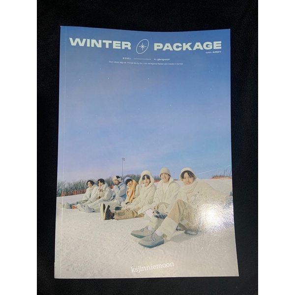 BTS Official 2021 Winter Package photobook | Shopee Malaysia