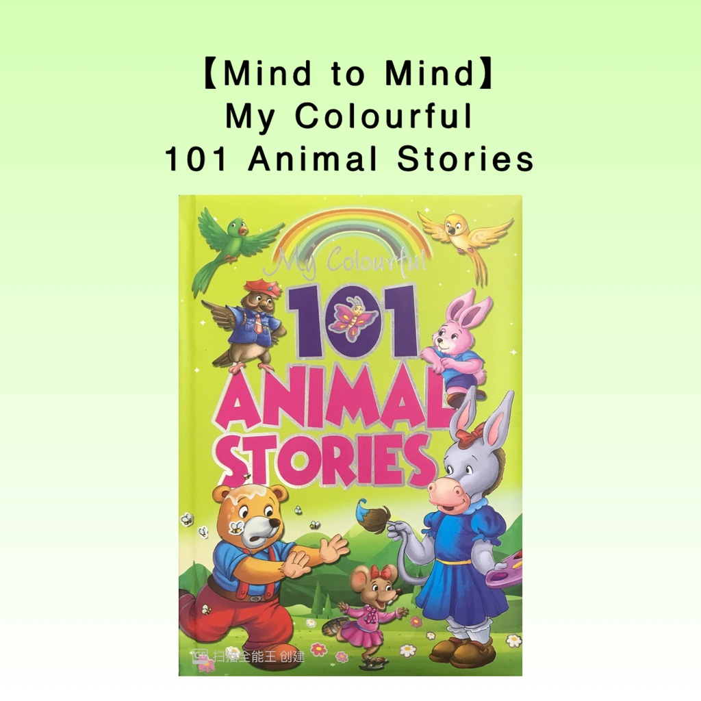【Mind to Mind】My Colourful 101 Animal Stories (Hard Cover Story Book) | Shopee Malaysia