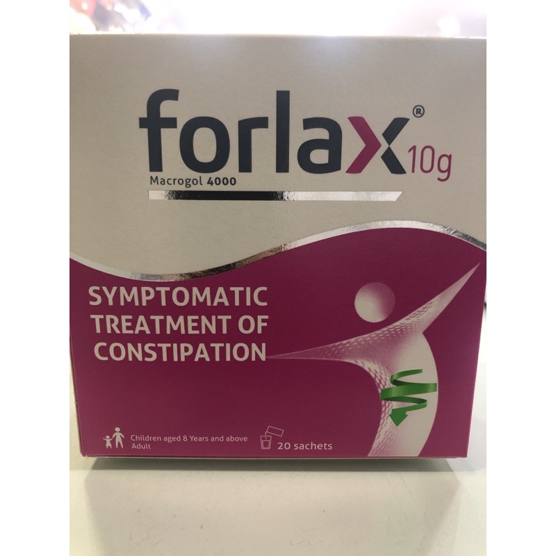 Forlax macrogol 10g x 20’s sachets | Shopee Malaysia