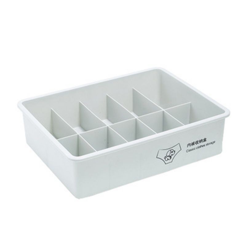 15 Grids Underwear Storage Box Lingerie Storage Box 10 Grids Bra