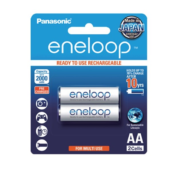 {100% original with Sirim sticker} Panasonic Eneloop Rechargeable AA ...