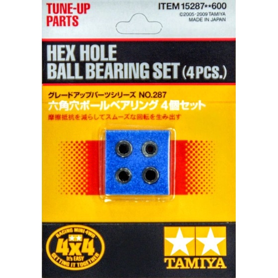 TAMIYA MINI HEX HOLE BALL BEARING SET (4 PCS) | Shopee Malaysia