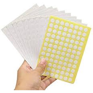 WHITE Self Adhesive Labels Sticker WHITE White (10Sheets) Size 2001 ...
