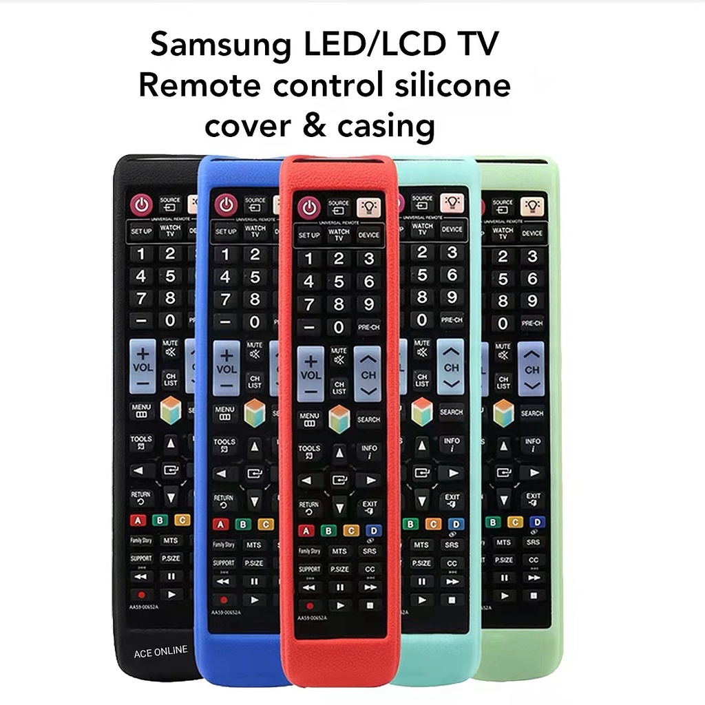 Samsung LED/LCD TV Remote control silicone cover & casing | Shopee Malaysia