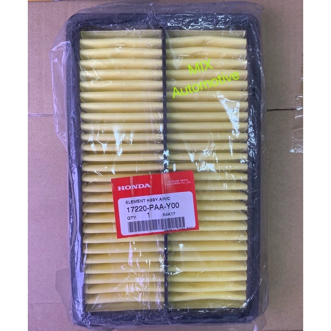 HONDA ACCORD S84 S86 AIR FILTER 17220-PAA-A00 PENAPIS ANGIN HONDA 17220 ...