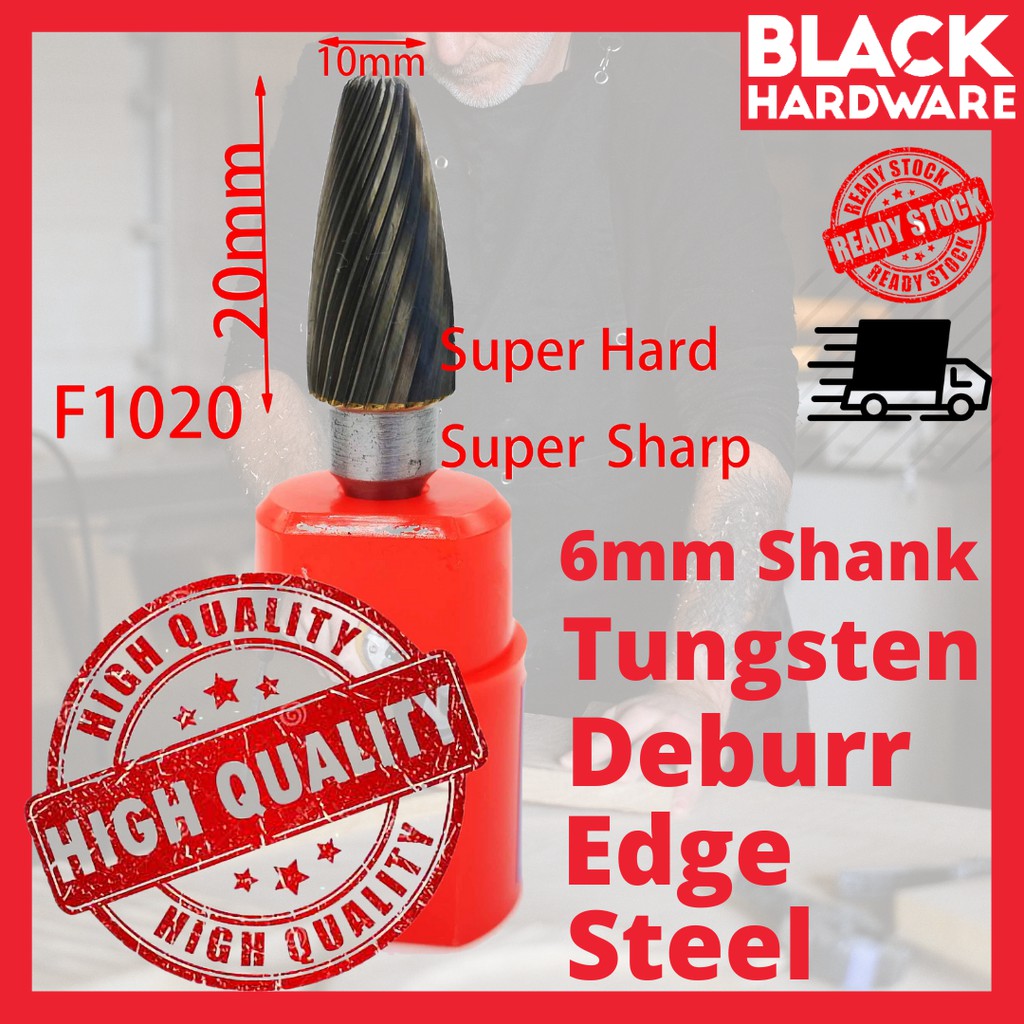 Black Hardware F Tungsten Carbide Mata Korek Besi Engraving Rotary ...