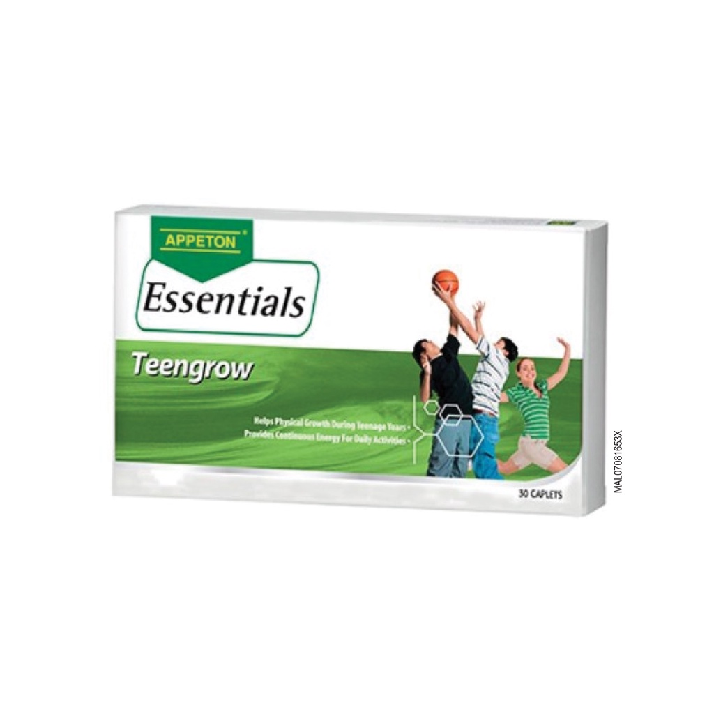 Appeton Essentials Teengrow 30'S | Shopee Malaysia