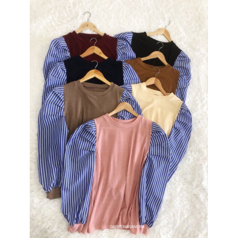 LADIES BLOUSE 🔥🔥 DAREENANDSANDRA TOP DIANDRA TOPS | Shopee Malaysia