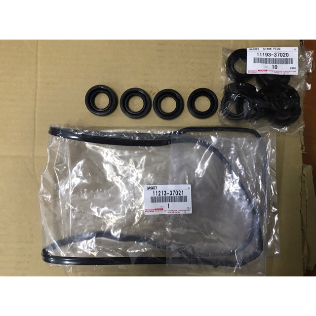 [100% ORIGINAL] VALVE COVER GASKET+PLUG SEAL TOYOTA ALTIS ZRE142 WISH ...