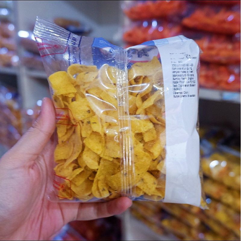 Corn Chips Roasted Corn Flavor Snack 5000 Typical Cimahi Bandung ...