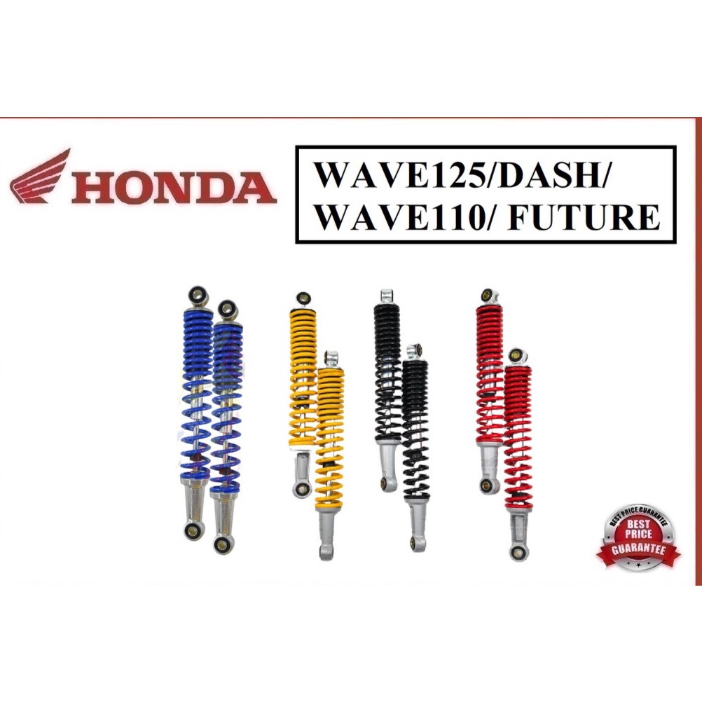 WAVE125 / WAVE110 / DASH / FUTURE ABSORBER 335MM BELAKANG SET REAR ...