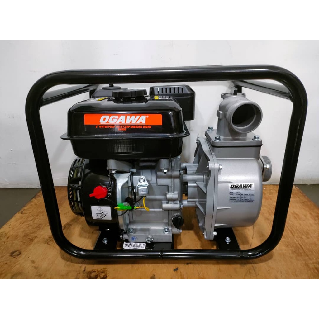 OGAWA 2” Self Priming Pump Petrol Type 7.0 HP Water Pump with 4 Stroke ...