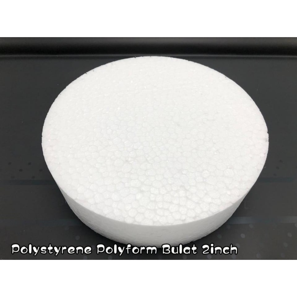 1pc Polystyrene Polyform Gabus Bulat 1inch/ 2inch | Shopee Malaysia