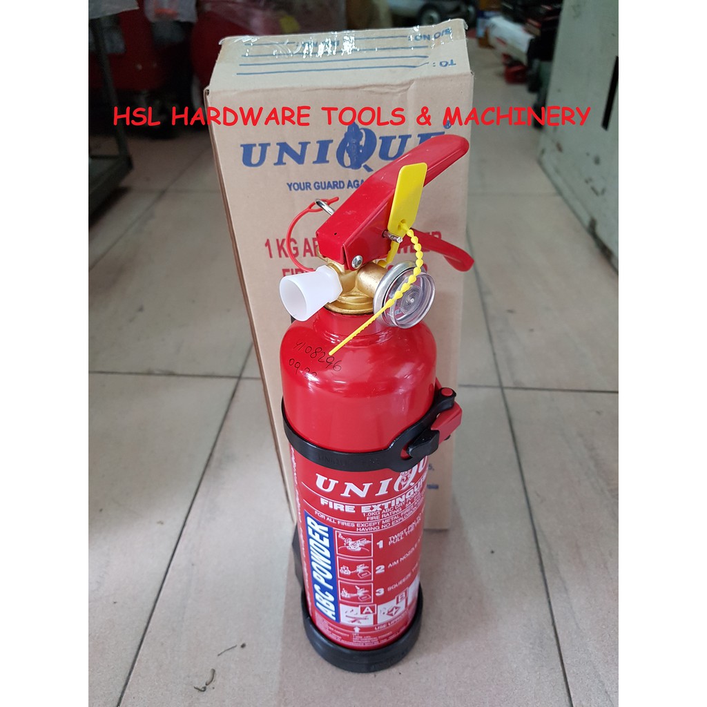 UNIQUEFIRE 1KG ABC POWDER FIRE EXTINGUISHER | Shopee Malaysia