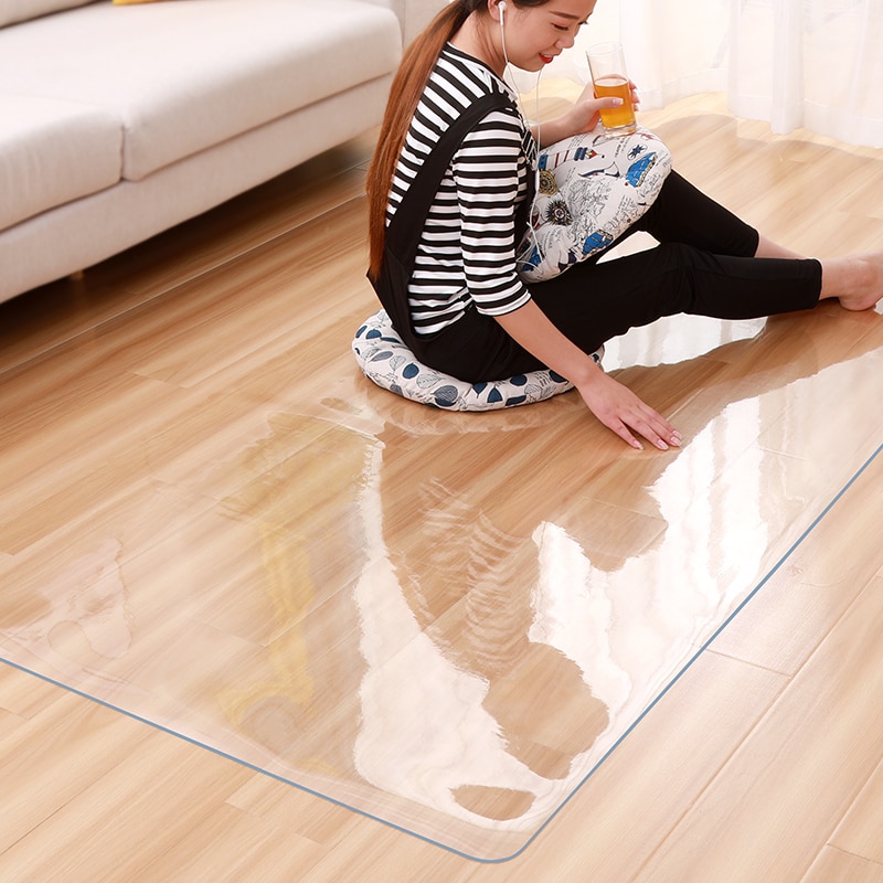 Transparent Wood Floor Protection Pad Computer Pad Round Pad Protection ...