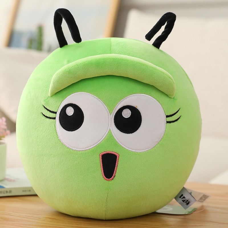 Original authentic larva flush toy cute stuff toy massage pillow ...