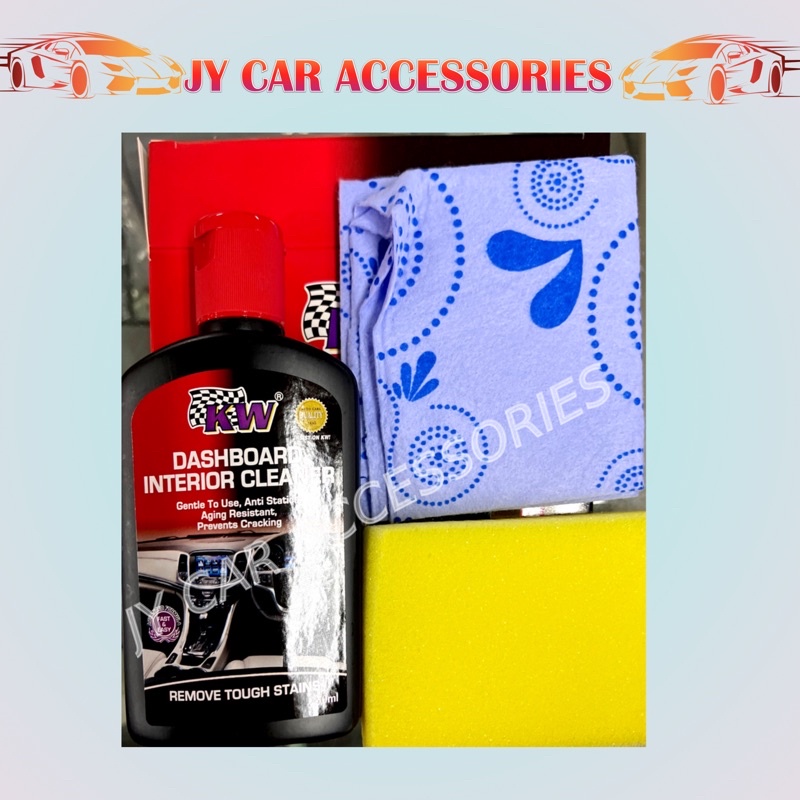 KW Dashboard Interior Cleaner (free Cloth) 250ml | Shopee Malaysia