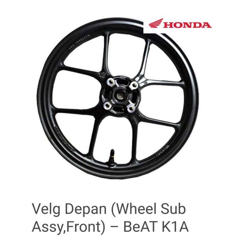SPORT RIM HONDA BEAT V2 BEAT 110 V2 BEAT 100%ORIGNAL | Shopee Malaysia