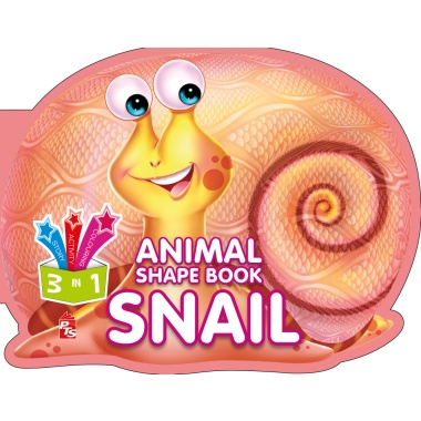(HNB) Animal Shape Book - Snail | Shopee Malaysia