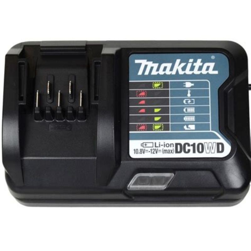 MAKITA 12V DC10WD STANDARD CHARGER FOR LITHIUM-ION BATTERY PACK BL1016 BL1021B BL1041B (ORIGINAL ...