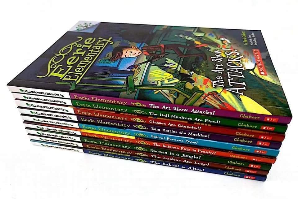 UK Eerie Elementary 10 books set | Shopee Malaysia
