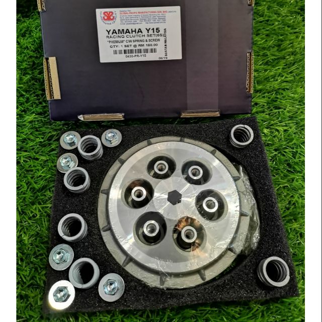 SYS YAMAHA Y15 PREMIUM RACING CLUTCH SET*with spring & screw | Shopee ...