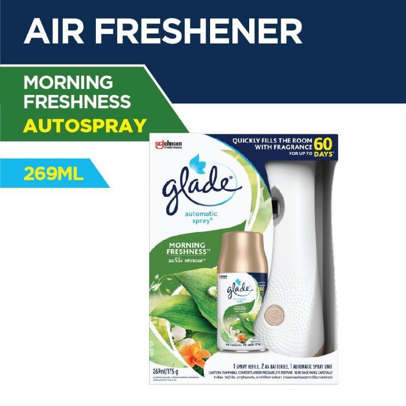 Glade 3in1 Automatic Spray 269ml (3 Variants Available) | Shopee Malaysia