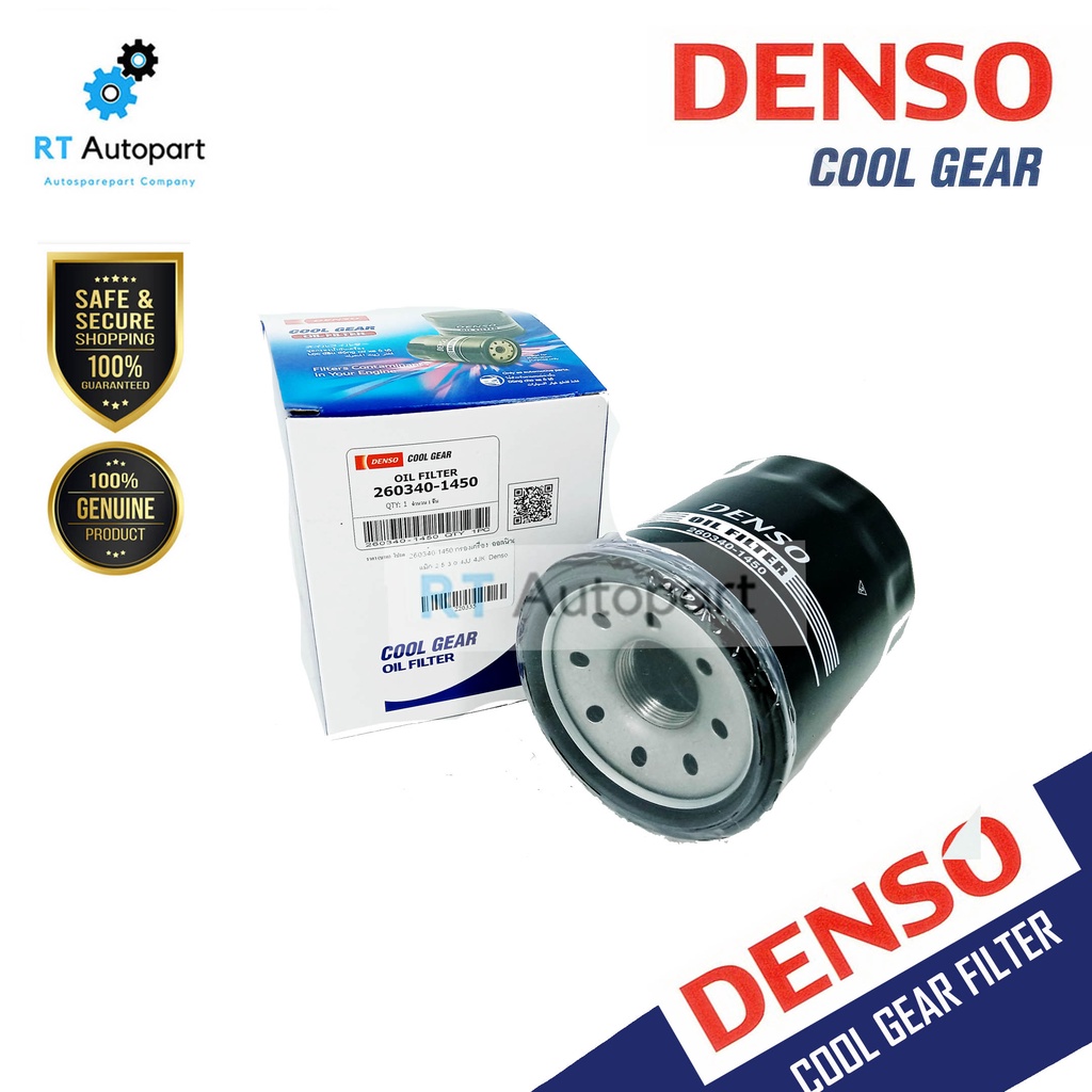 Denso Oil Filter Isuzu Allnew Dmax MU-7 MU-X 2.5 3.0 Year 12-on/260340-1450 | Shopee Malaysia